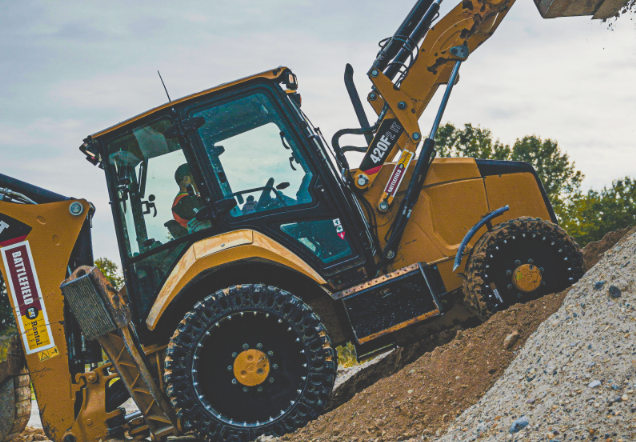 Backhoe Tires - Built for toughness Built for traction Built for you