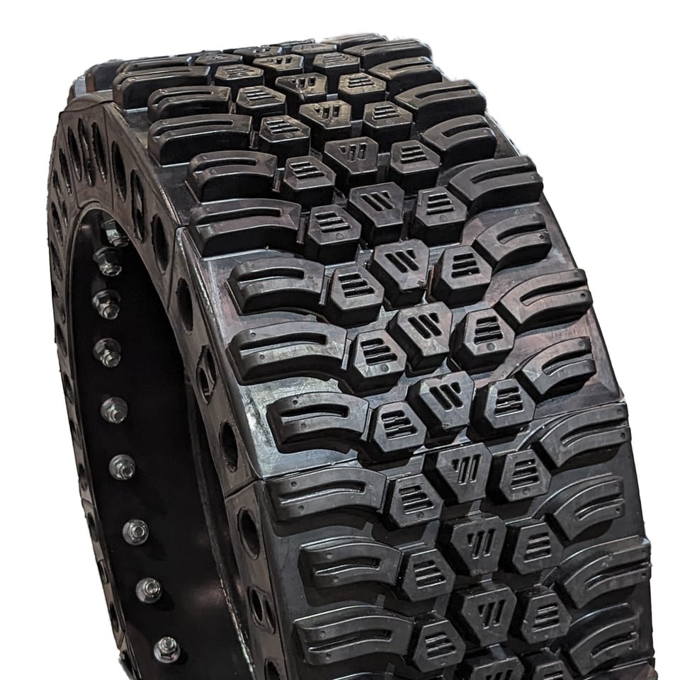 Evolution Wheel - EWRS-BHS SERIES SOLID BACKHOE TIRES
