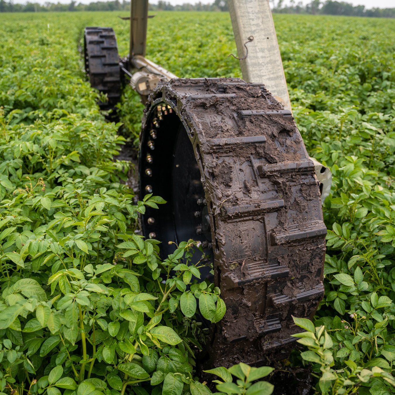 The Best Airless Pivot Tire for a Zimmatic pivot irrigation system