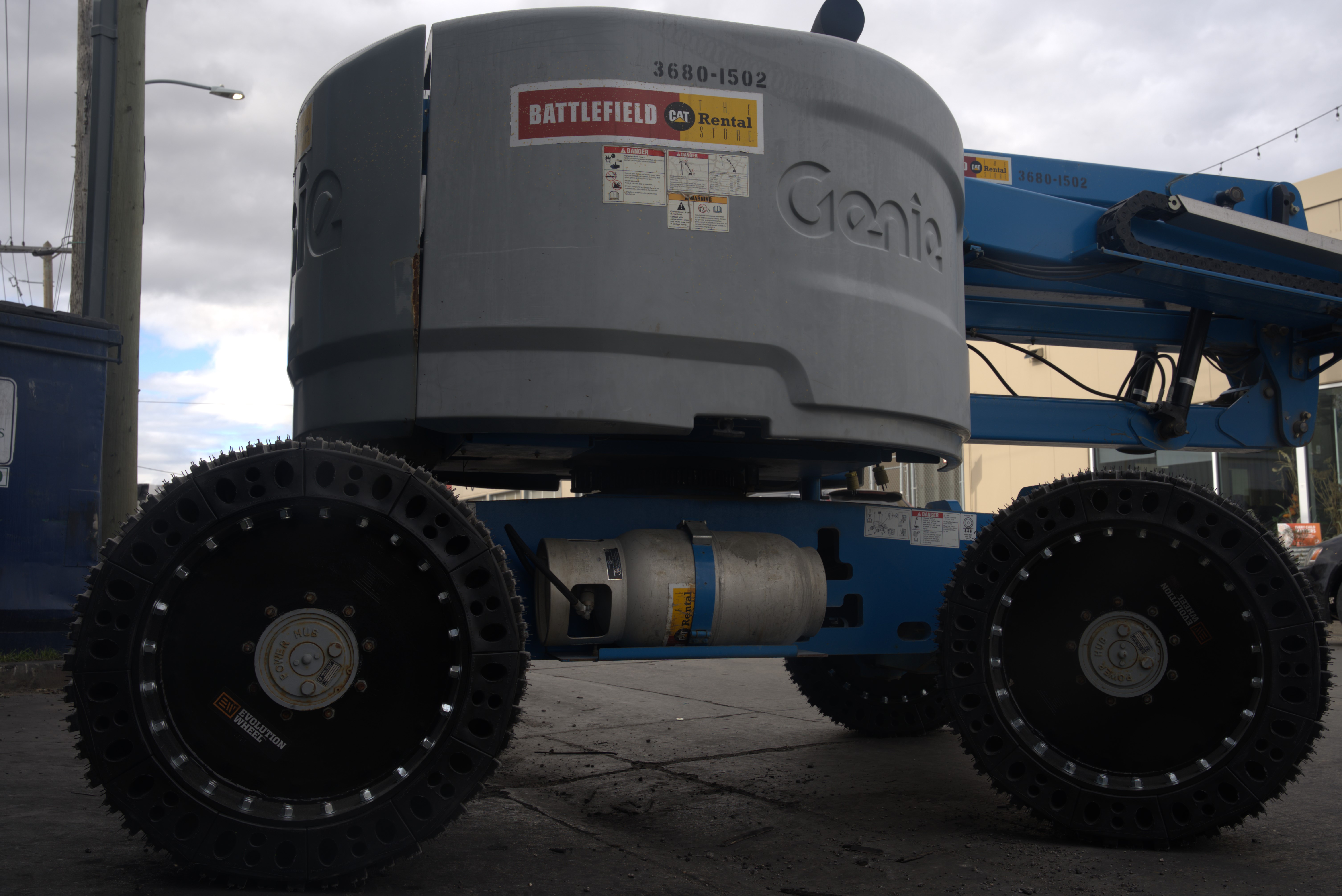 Evolution Wheel - Premium Solid Aerial Work Platform Tires