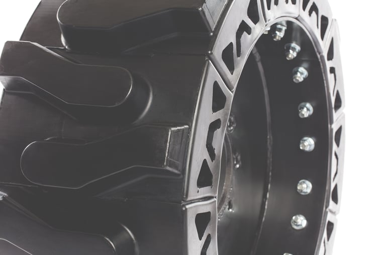 Solid Skid Steer Tire Tread Patterns