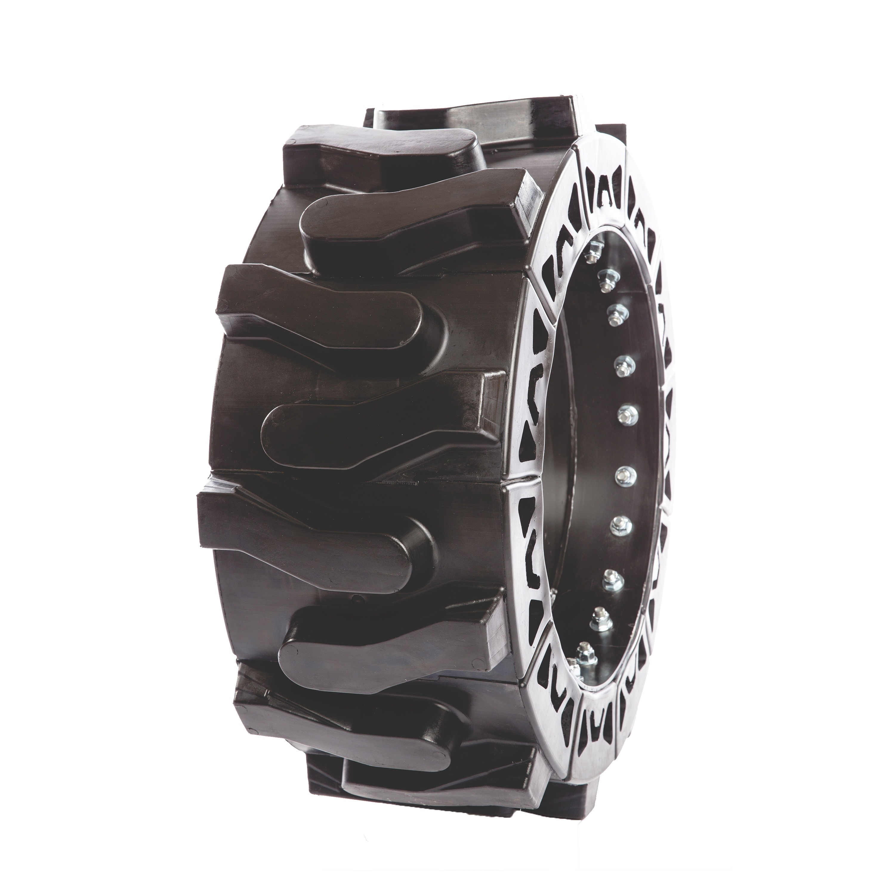 Solid Skid Steer Tires 12x16 5 - Evolution Wheel