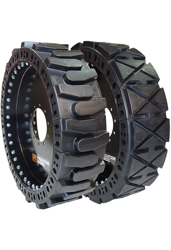 Evolution Wheel - Solid Telehandler Tire