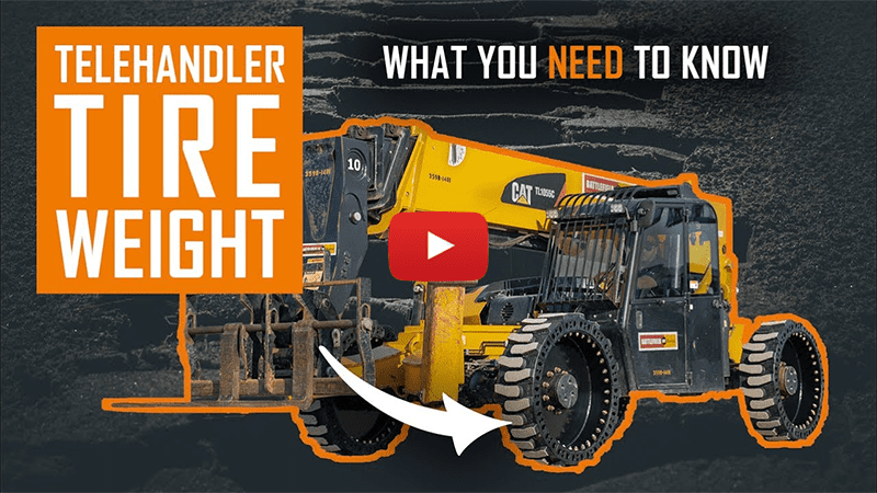 Telehandler Tires - Forget Flat Tires Go Solid - Evolution Wheel