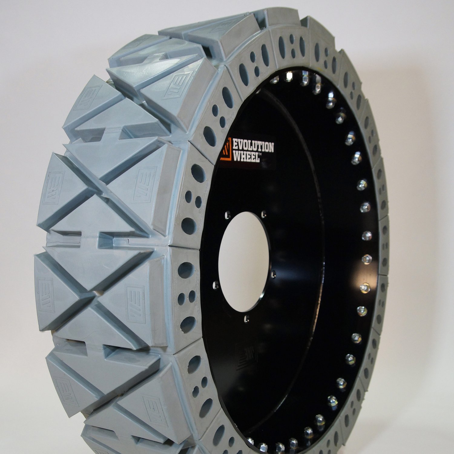 Evolution Wheel - Non Marking Solid Telehandler Tires