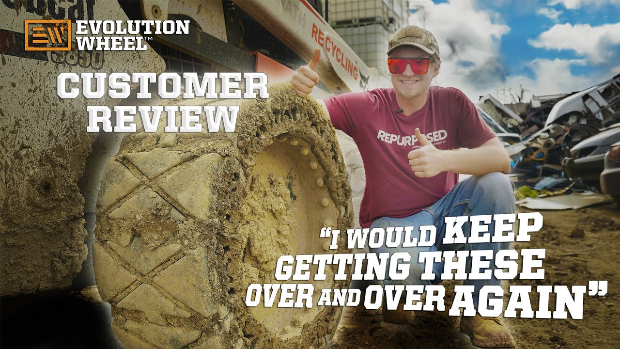 Evolution Wheel Solid Skid Steer Tire Customer Testimonials