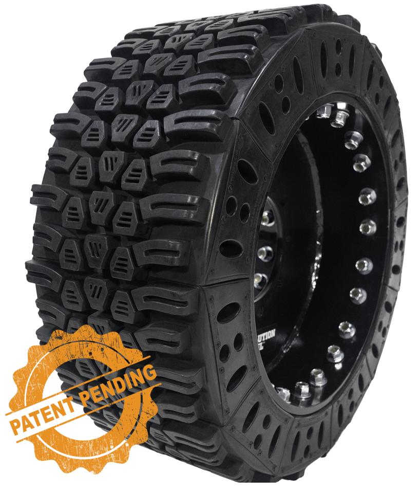 Evolution Wheel - Premium Solid Aerial Work Platform Tires