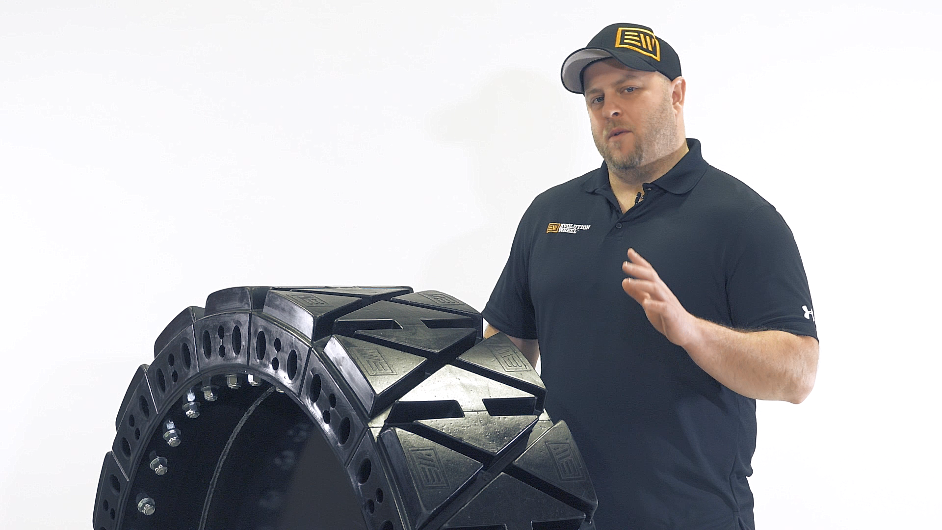 Evolution Wheel - Airless Rough Terrain Forklift Tires