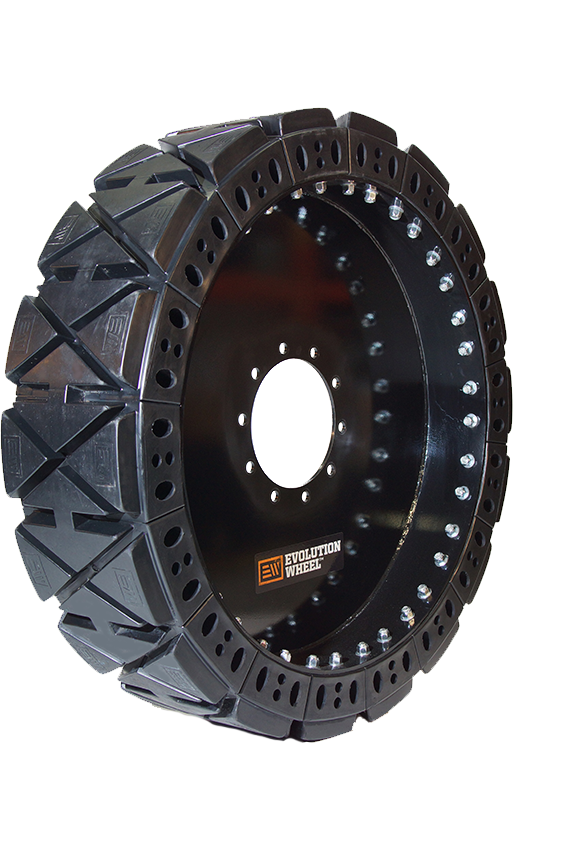 Evolution Wheel - Solid Telehandler Tire