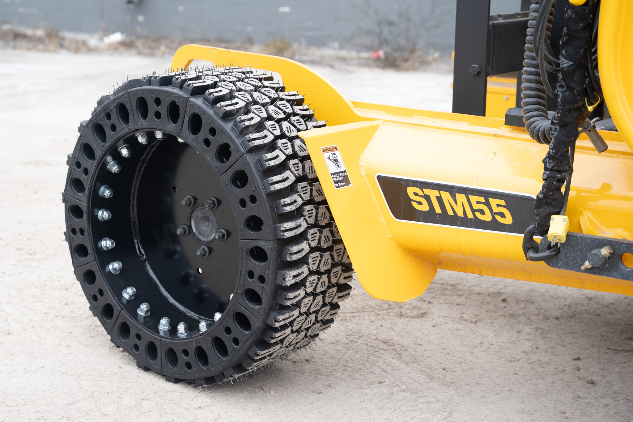 Truck Mounted Forklift Tires - TMF Tires - No More Downtime - Go Solid